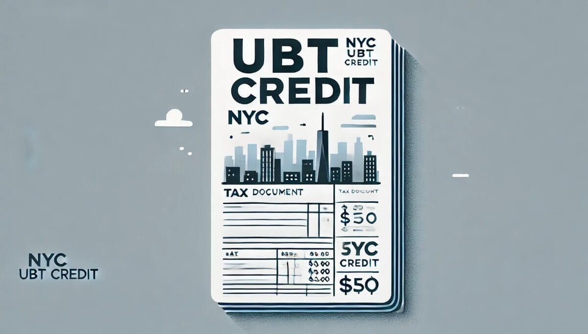 Who Can Claim the NYC UBT Credit? | Dimov CPA